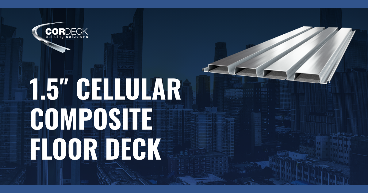 Cellular Composite Metal Floor Deck | Steel Floor Deck