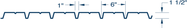 1.5″ A Narrow Rib Roof Deck – Cordeck
