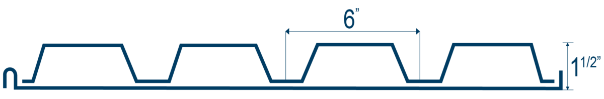 1.5" B Cellular Roof Deck | Metal Deck - Cordeck