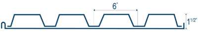 1.5" B Cellular Roof Deck | Metal Deck - Cordeck