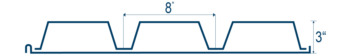 3.0" Cordeck N Cellular Roof Deck | Steel Decking