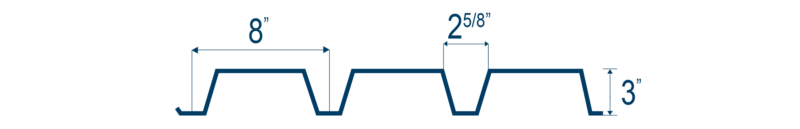 3.0″ N Deep Rib Roof Deck – Cordeck