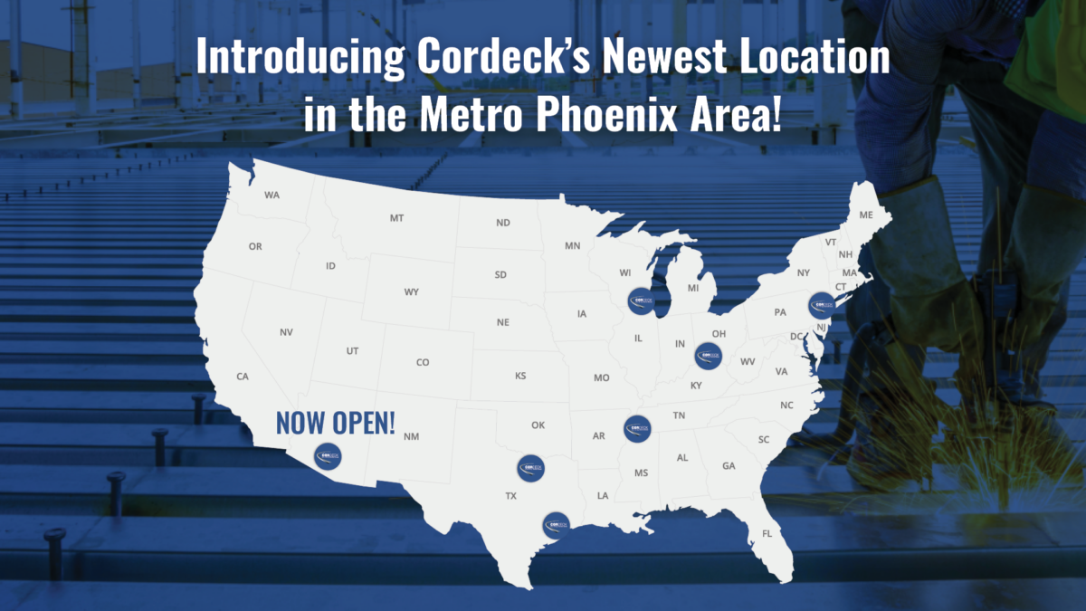 Cordeck Metal Decking | Metal Deck Supplier | Roof Decking