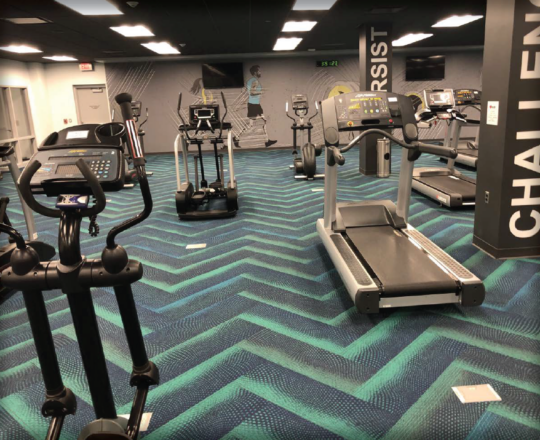 In Floor Raceway System Project Gallery | Cordeck