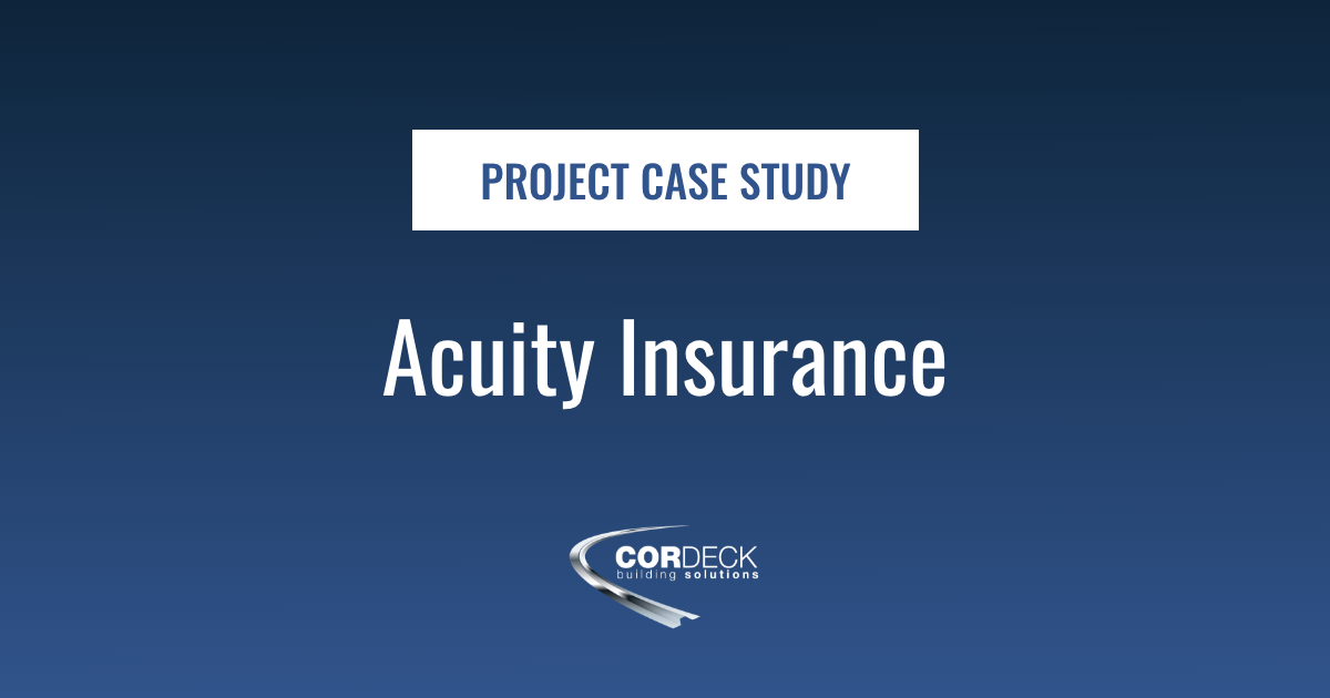 Case Study | Acuity Insurance | In Slab In floor Wire and Cable ...
