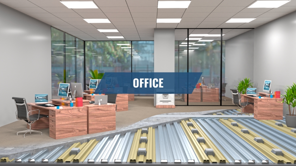 In Floor Cellular Raceway Systems – Cordeck